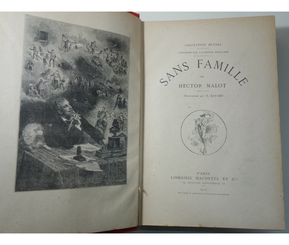 Sans famille par Hector Malot. Illustrations de E. Bayard