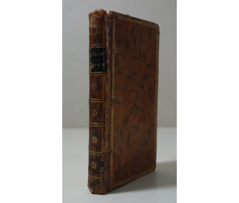 James THOMSON. The seasons, a poem - 1783. Ode on the death