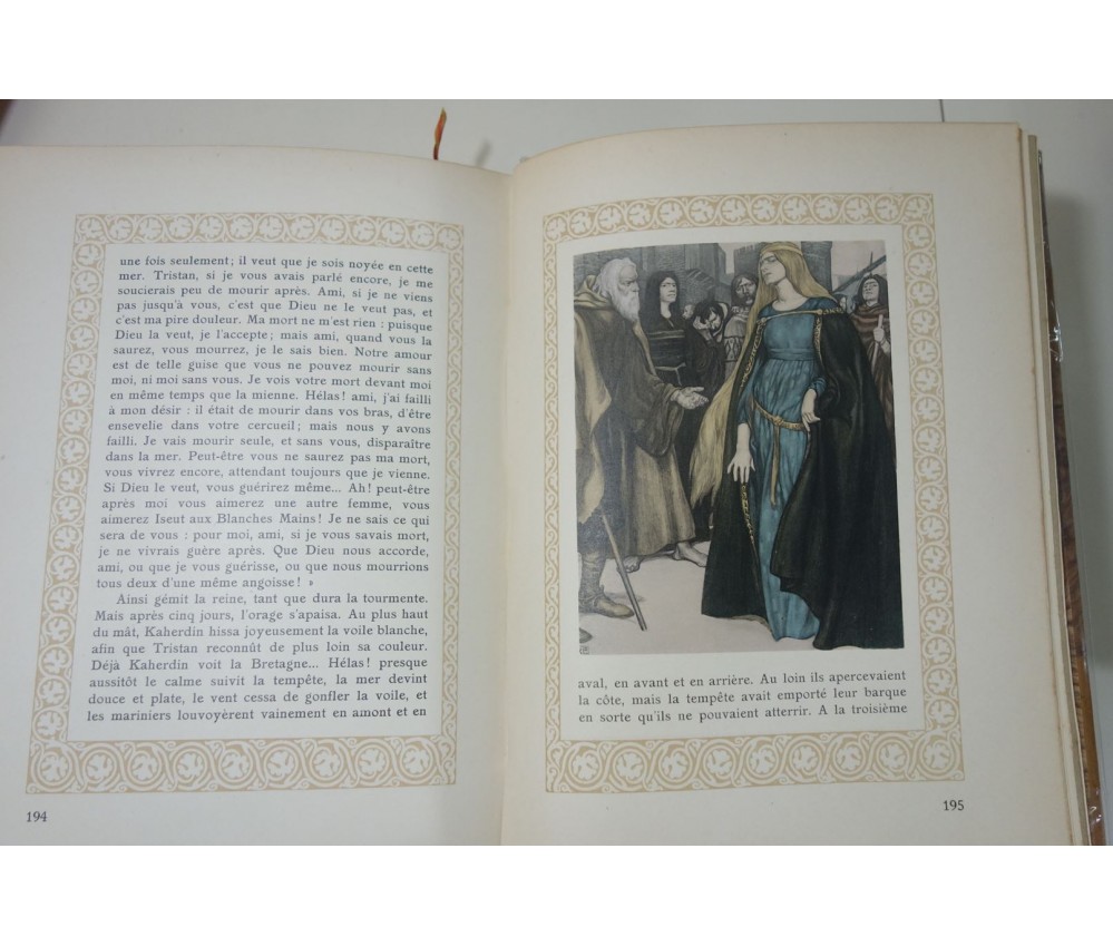 BEDIER. Tristan et Iseut - Illustrations en couleurs de