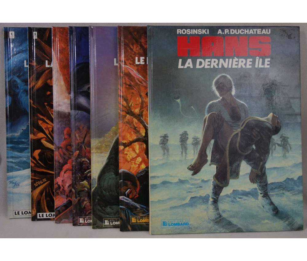 Hans - Tome 1 à 7 - Rosinski, A. P. Duchateau - 4 tomes en