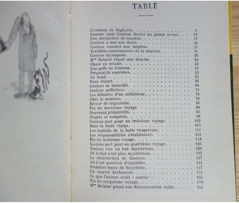 L'idée fixe du Savant Cosinus - Christophe - Ed. A. Colin